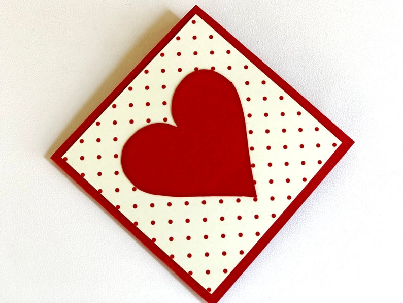 Happy Valentines Day Mini Cards, Mini Handmade Valentine Cards ...