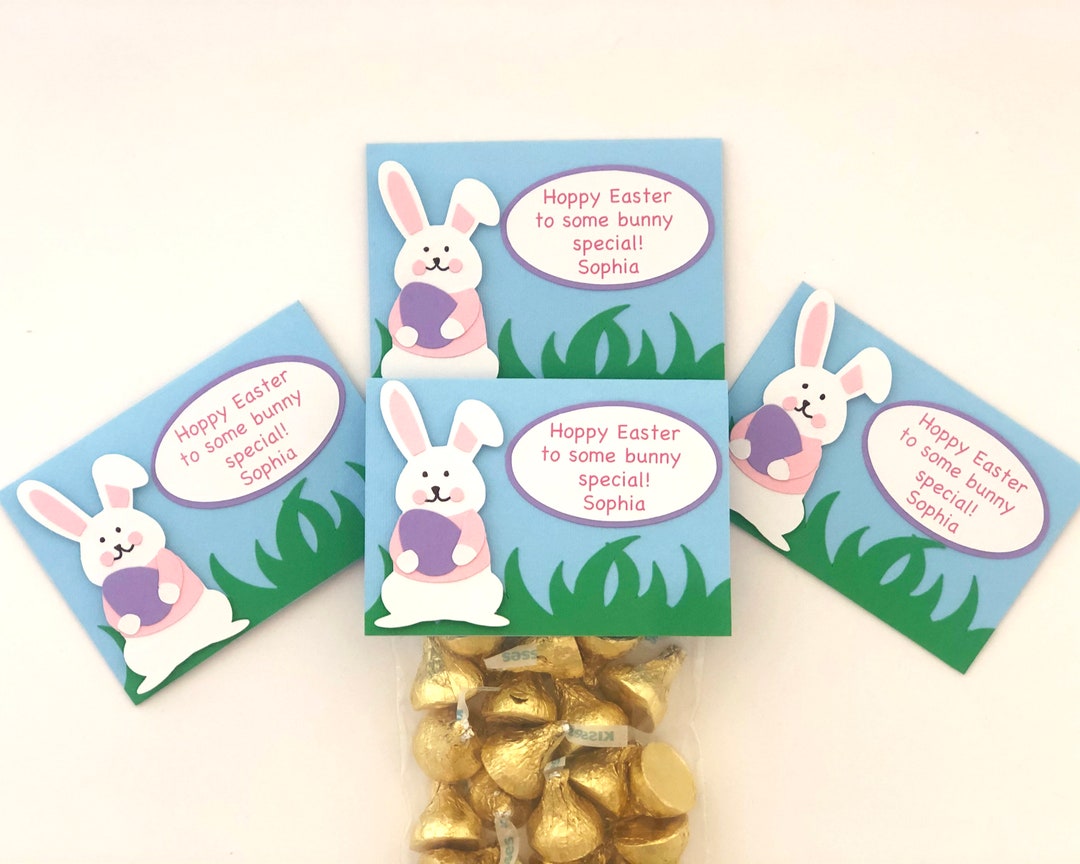 Easter Treat Bag Toppers, School Kids Classroom Gifts, Candy, Favor ...