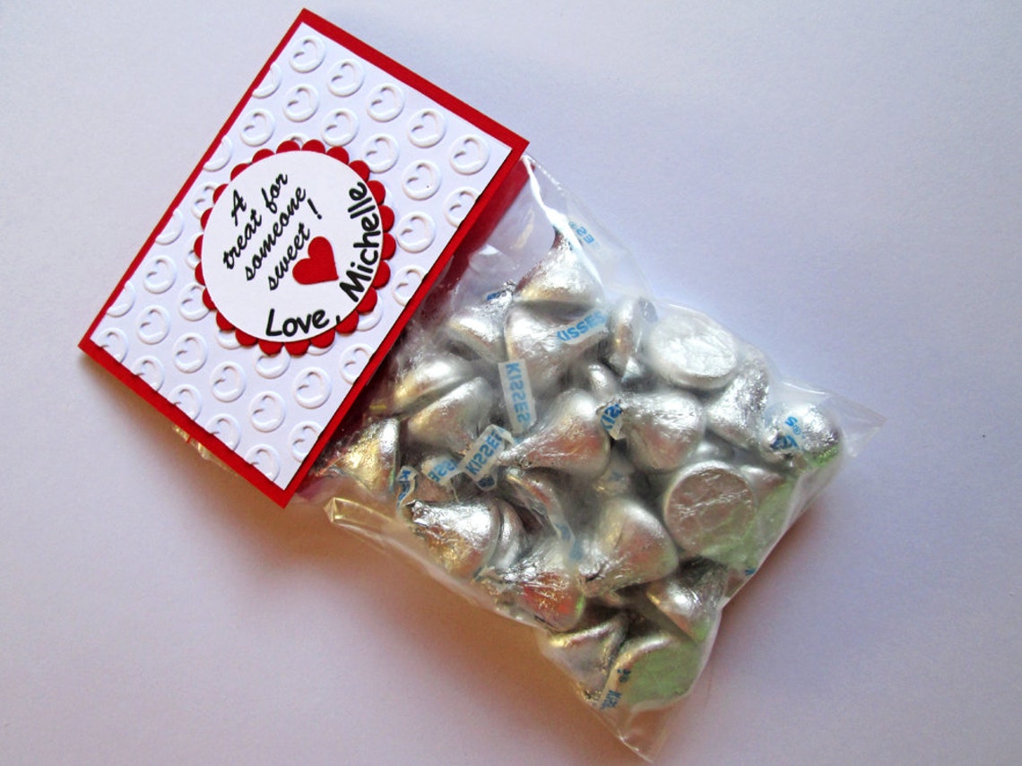 Valentine Treat Bag Toppers Valentine Treat Bags School | Etsy