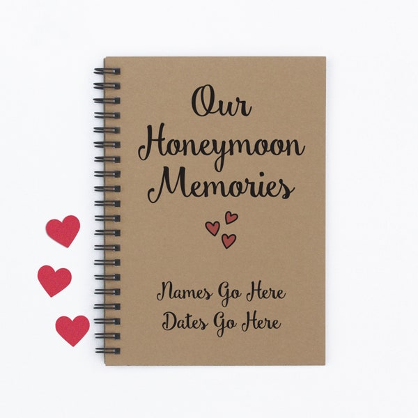Honeymoon Book - Etsy