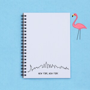 Travel Journal - New York, New York - 5" X 7" Travel Journal, Journal ...