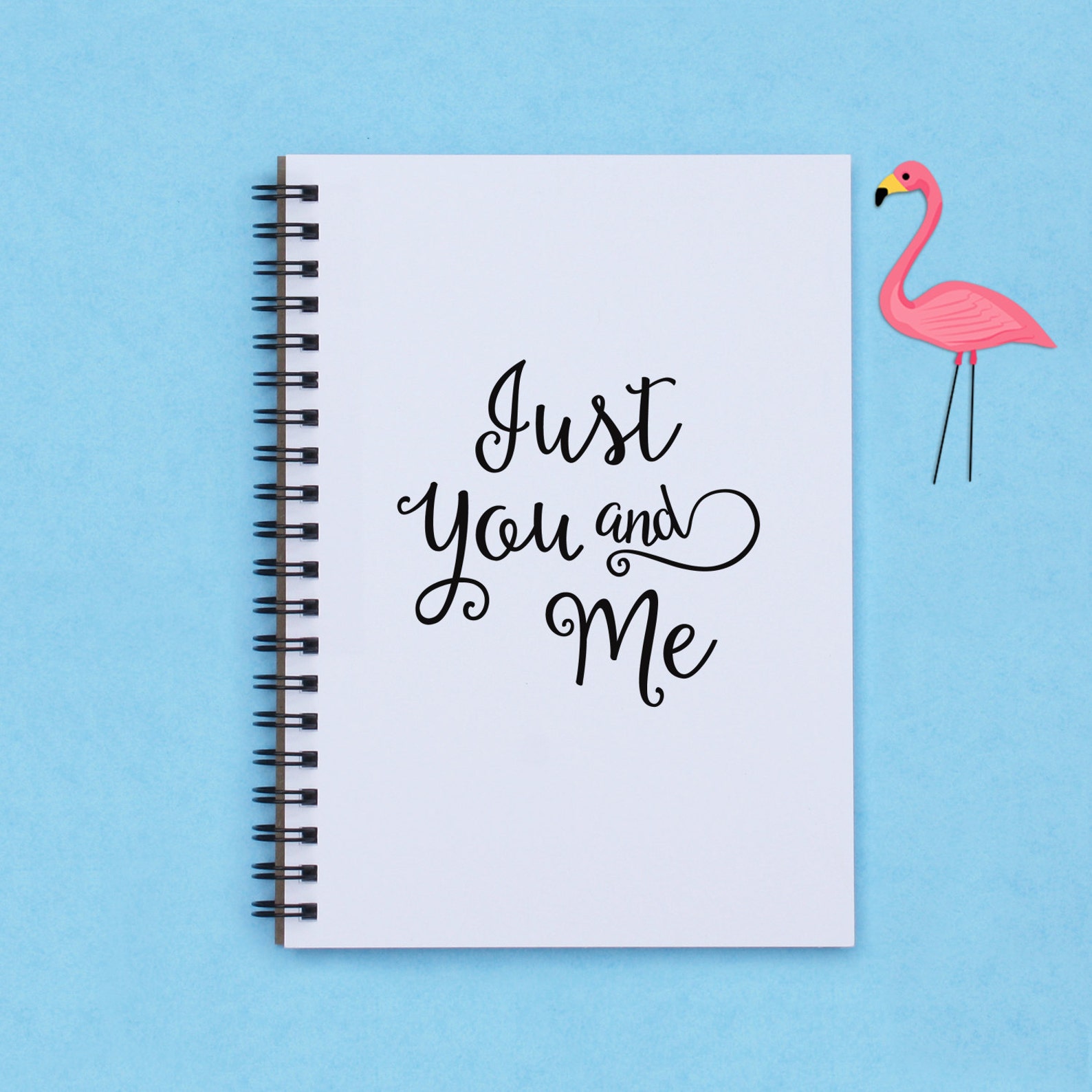 Just You and Me 5 x 7 journal notebook diary | Etsy