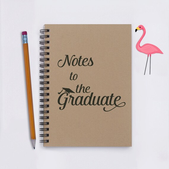 Notes to the Graduate Script print version 5 x | Etsy