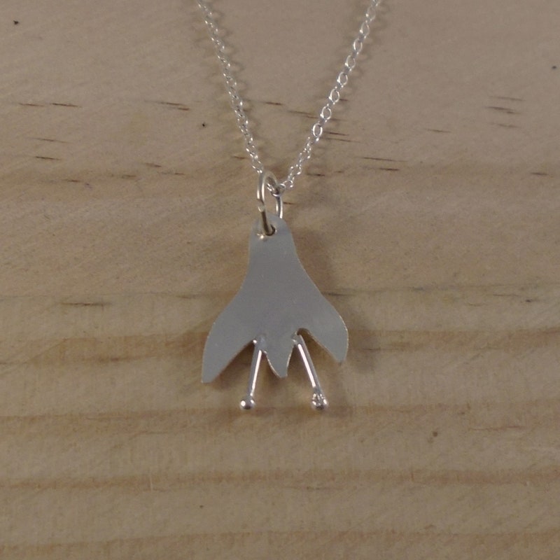 Fuchsia Necklace - Etsy