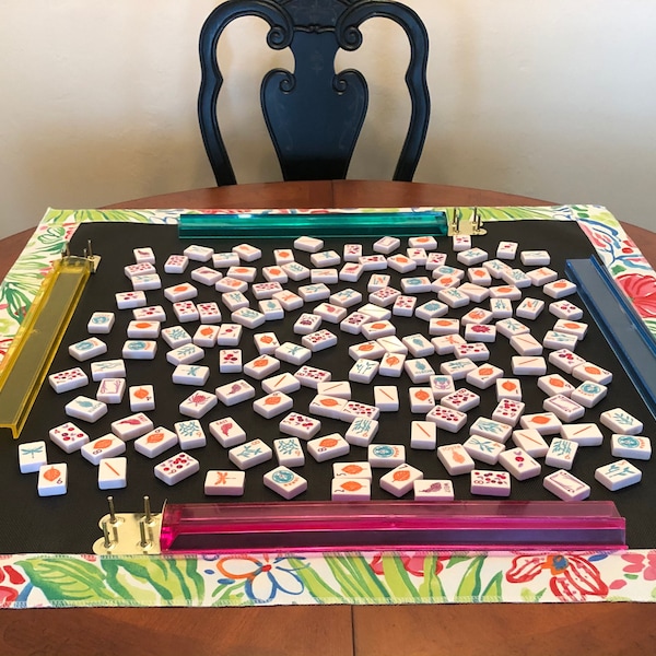 Mahjong Table Mat - Etsy
