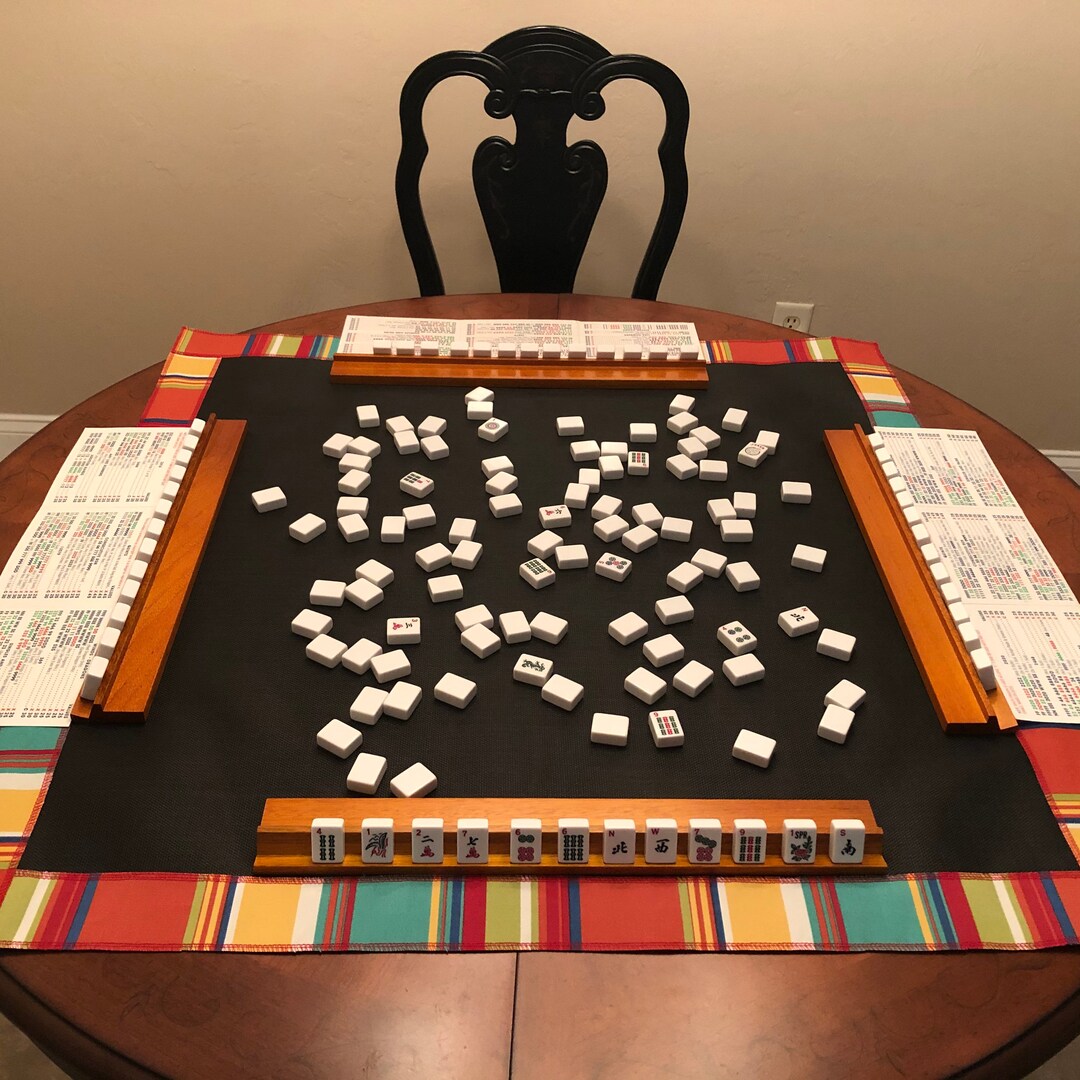Mahjong Rainbow Screen Mat Matches Chiclet Sets FREE SHIPPING - Etsy