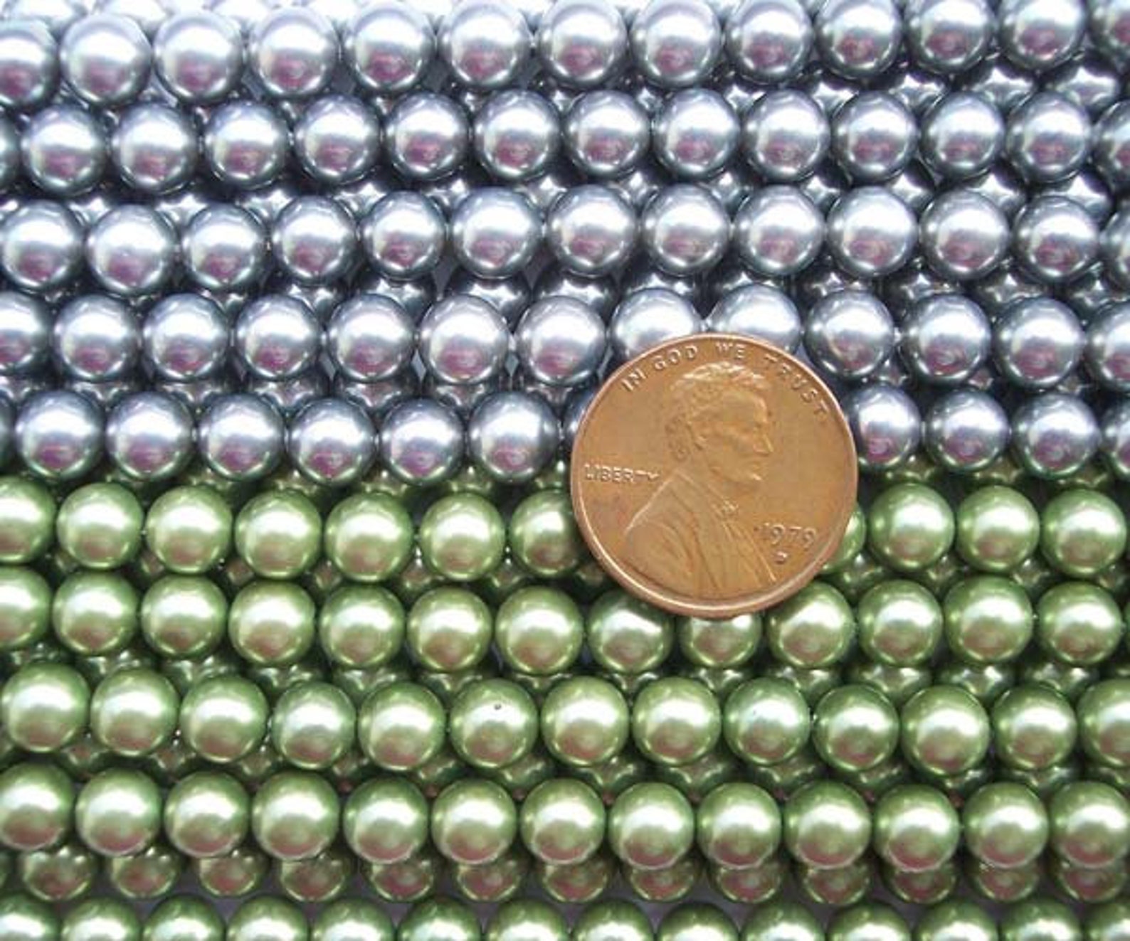 6mm Southsea Shell Pearl Strand in Various Colors - Etsy
