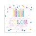 You Color My World | Watercolor Color VALENTINE TAG - Etsy