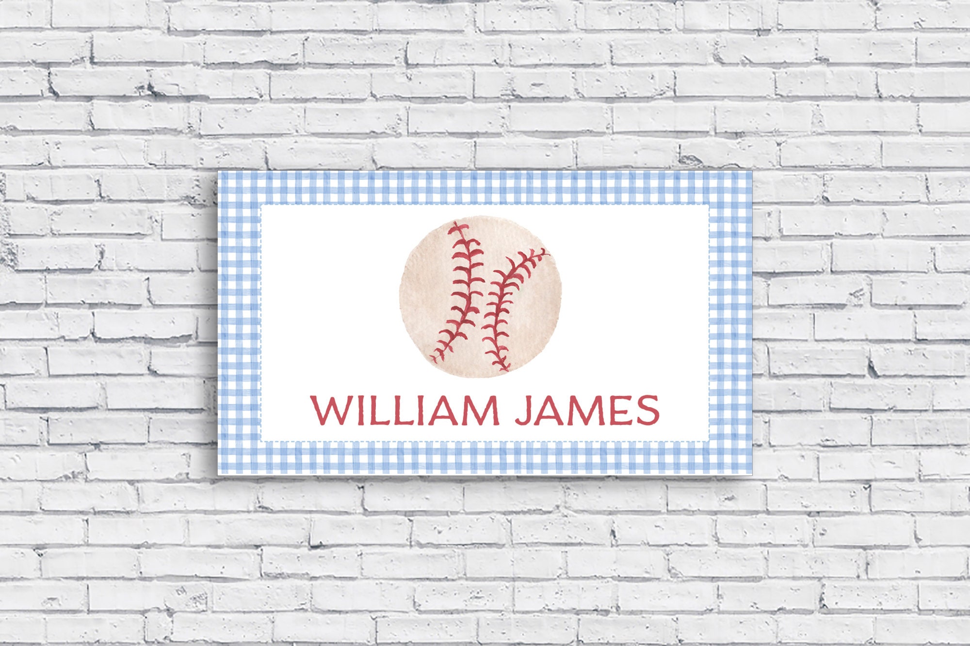 Baseball Calling Card Digital and Print/Ship Options | Etsy