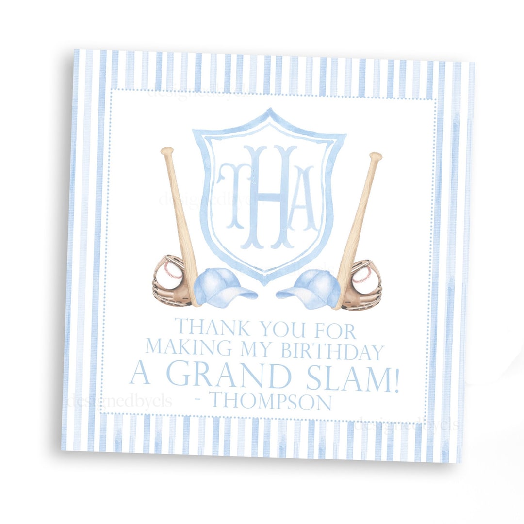 Batter up Favor Tag | Baseball Party Favor | Digital and Print/ship ...