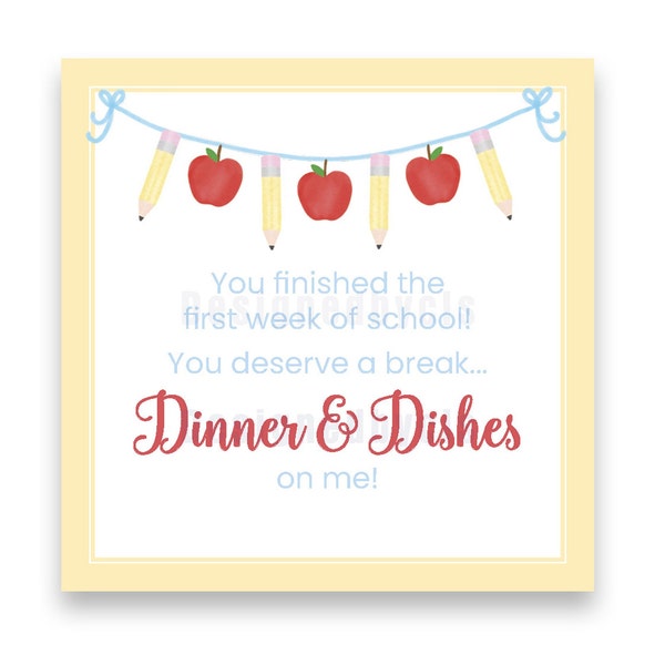 Back to School Dishes - Etsy