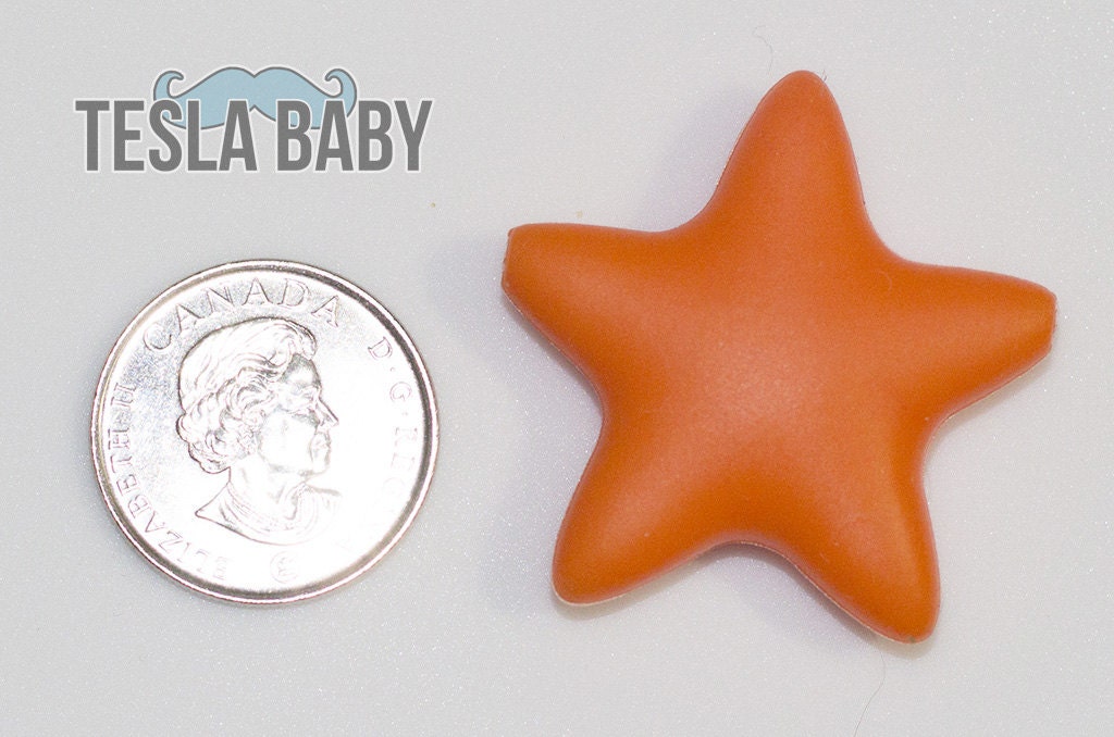 1-10 Star Silicone Beads 3D Star Seamless Silicone Beads in - Etsy