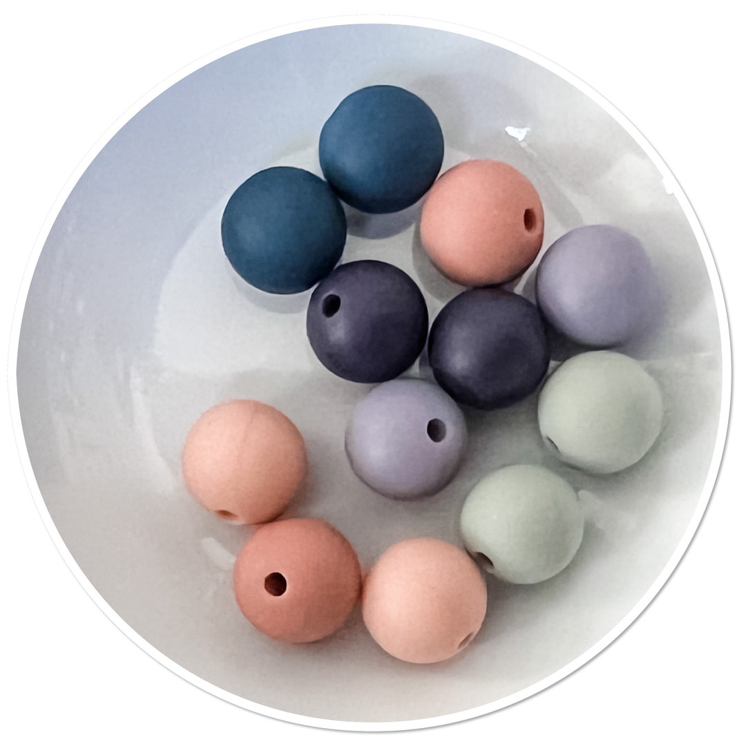 6 Pairs Pebbles Sock Knitting Needle Stoppers 2mm 3mm - Beader Caps ...