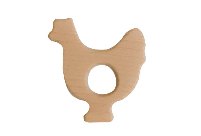 Chicken Rooster Wood Shape - DIY Wood - Wood - Birch Wood Toy - Pretend ...