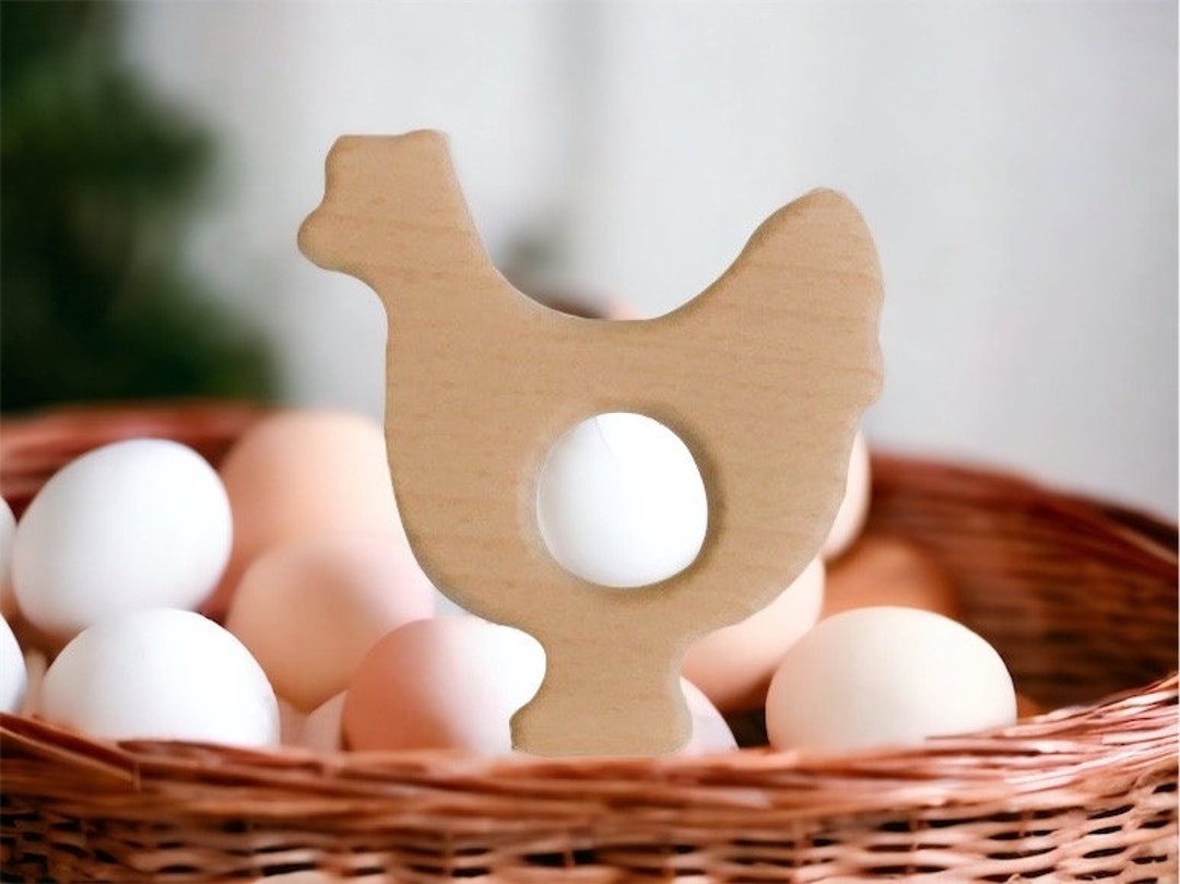 Chicken Rooster Wood Shape - DIY Wood - Wood - Birch Wood Toy - Pretend ...
