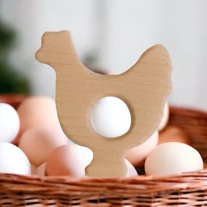Chicken Rooster Wood Shape - DIY Wood - Wood - Birch Wood Toy - Pretend ...