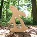 Wood Standing Bunny Rabbit Shape - DIY Wood - Etsy