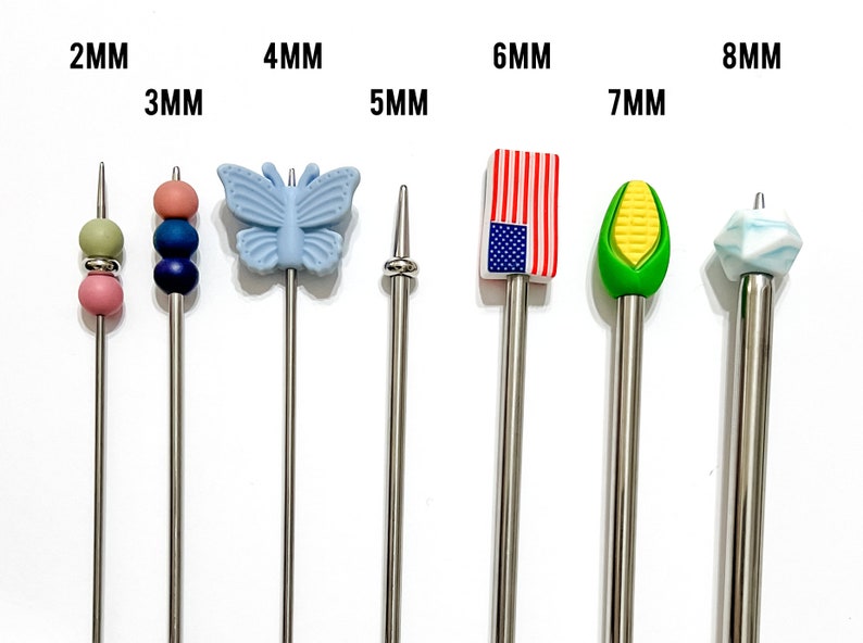 Knitting Needle Stoppers Macaroons Beader Caps Beader - Etsy