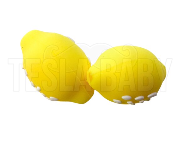 Silicone Lemon Beads Bulk Silicone Beads Wholesale DIY - Etsy