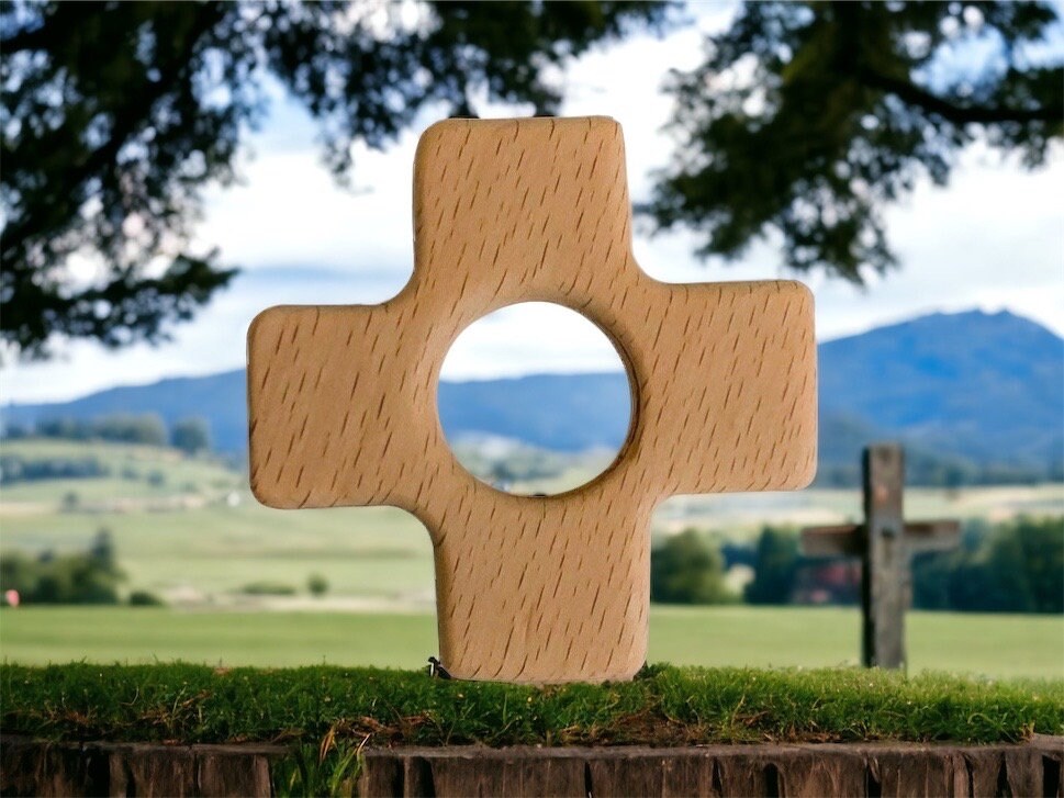 Thick Cross Plus Wood Shape - DIY Wood - Wood - Birch Wood Toy ...