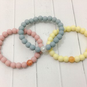 Halia Bracelets - Silicone Bracelet - Sensory Bracelet - Silicone Beads ...