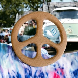 Peace Sign Wood Shape - DIY Wood - Birch - Beech Wood Toy - Wood ...