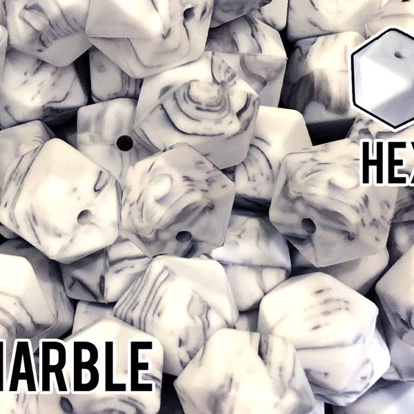 Marble Silicone Bead - Etsy