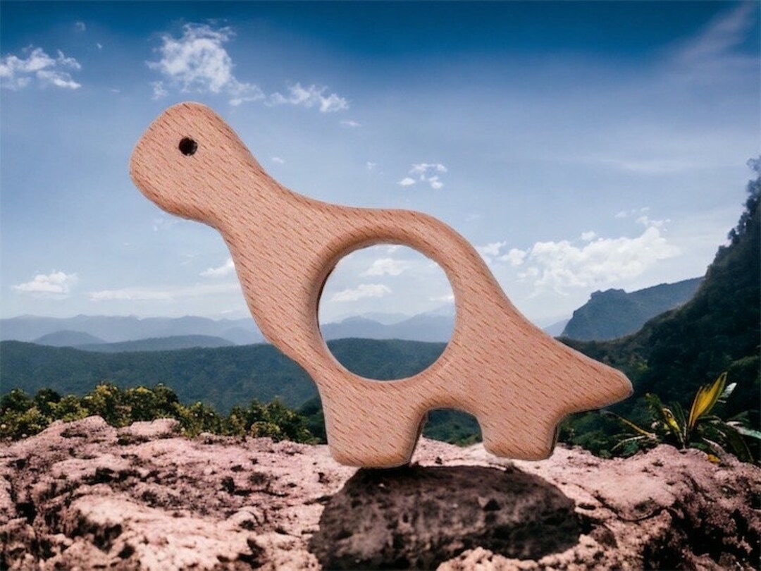 Dinosaur Brontosaurus - DIY Wood - Wood Shape - Birch - Beech Wood Toy ...