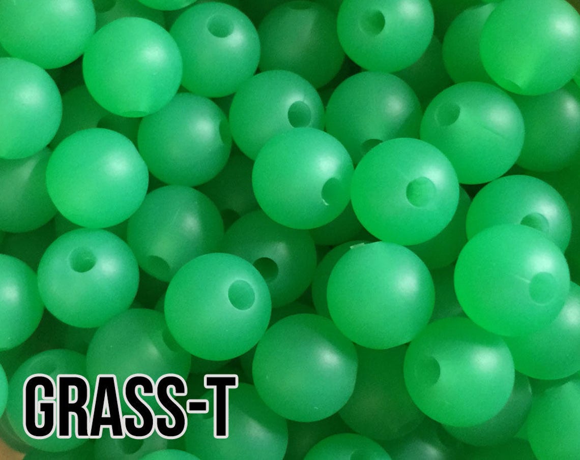 Silicone Beads 9 mm Grass-T Silicone Beads 10-1000 aka | Etsy