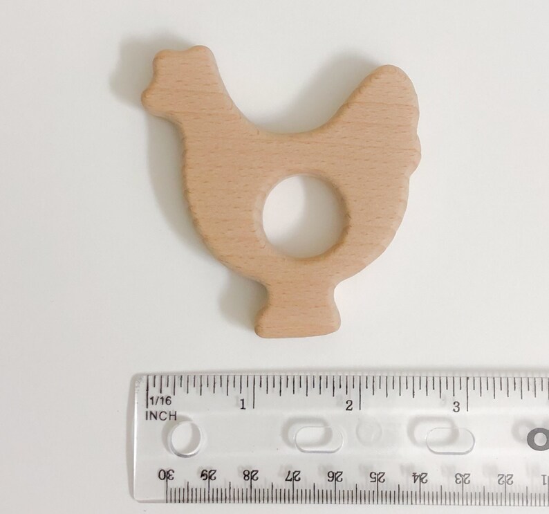 Chicken Rooster Wood Shape - DIY Wood - Wood - Birch Wood Toy - Pretend ...