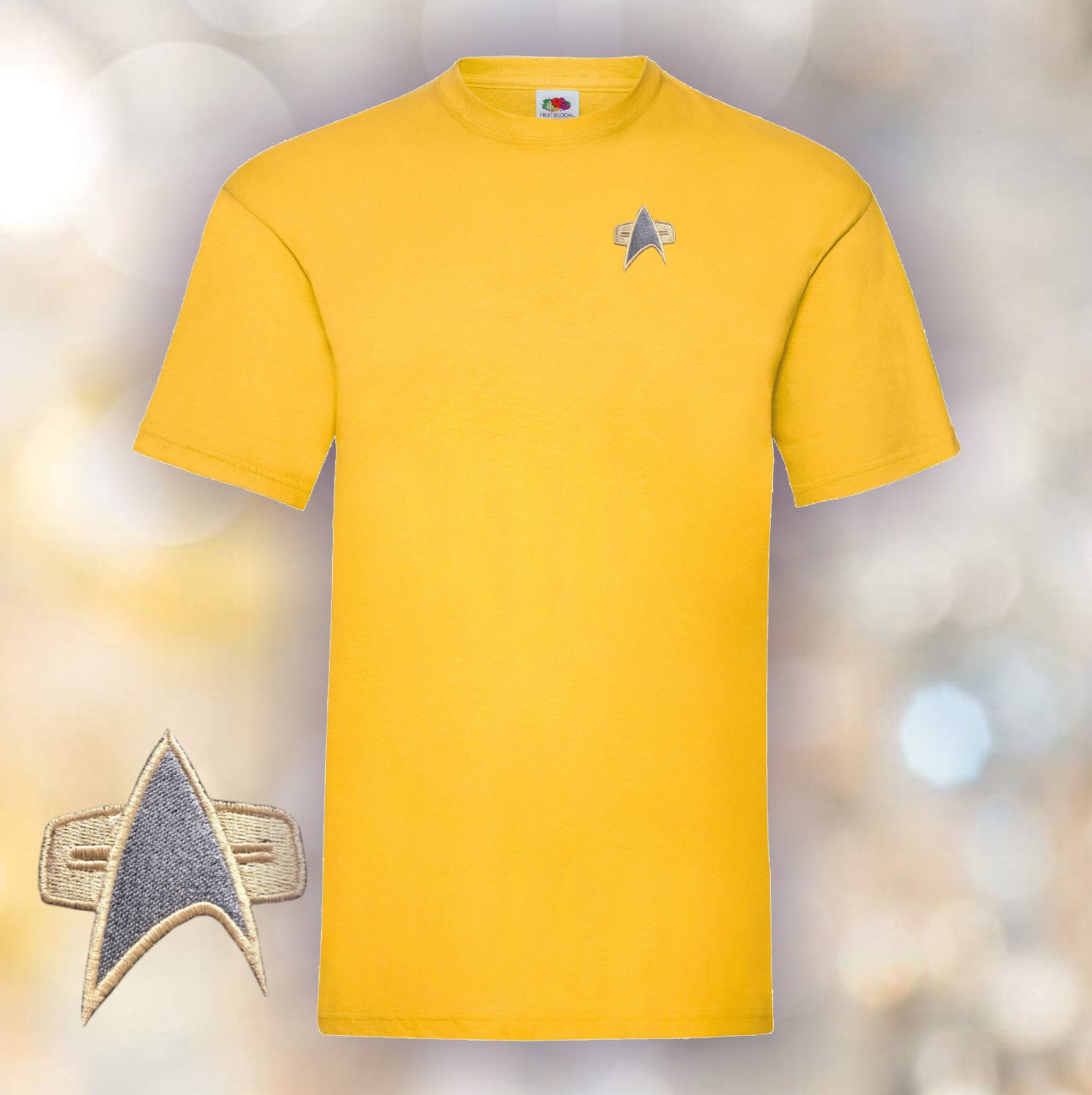 Star Trek Starfleet Embroidered Tee Shirts Voyager DS9 | Etsy UK