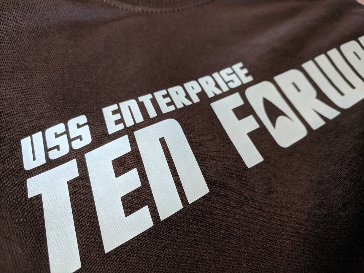 Star Trek Ten Forward Tee Shirt - Etsy