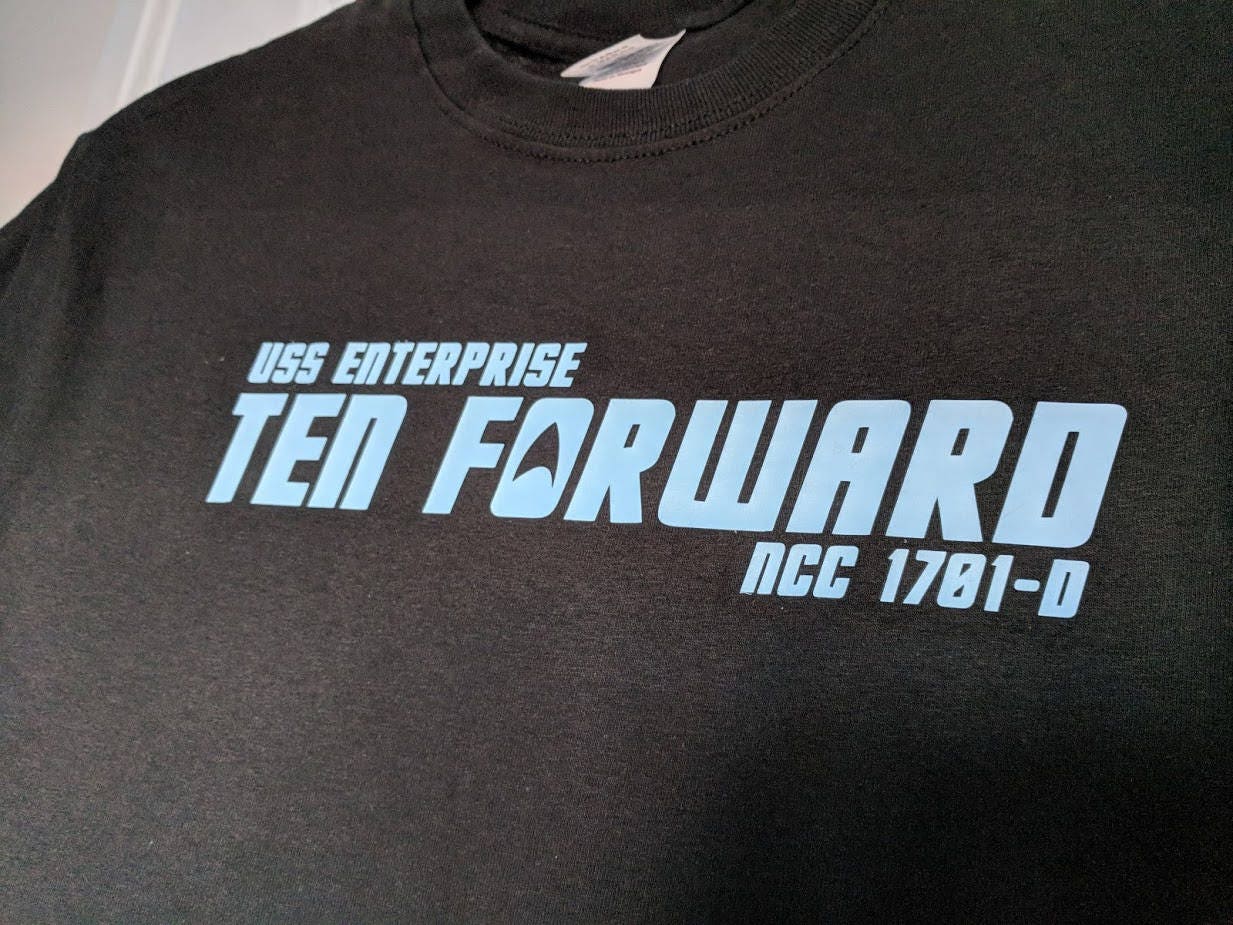 Star Trek Ten Forward Tee Shirt - Etsy