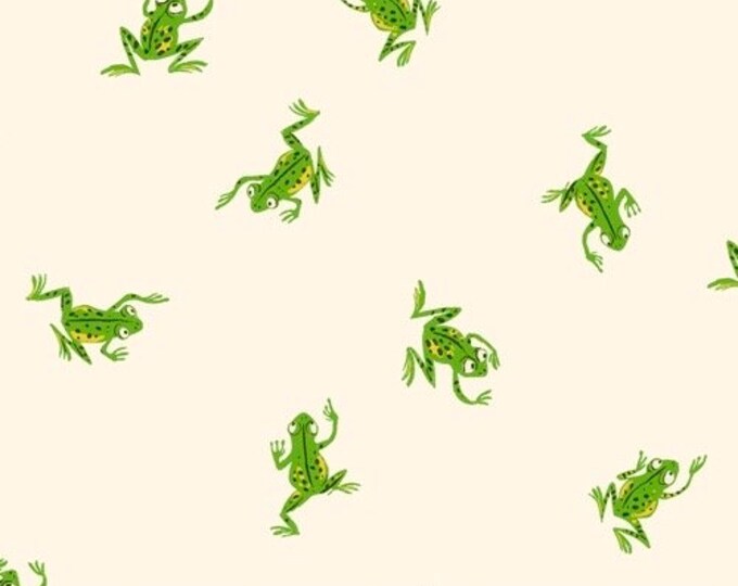 Frogs Heather Ross 20th Anniversary Edition Windham Fabrics FQ or More ...