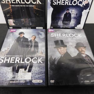 Sherlock BBC TV Series Dvd Box Sets Season 1,2,3 & the Abdominal Bride ...