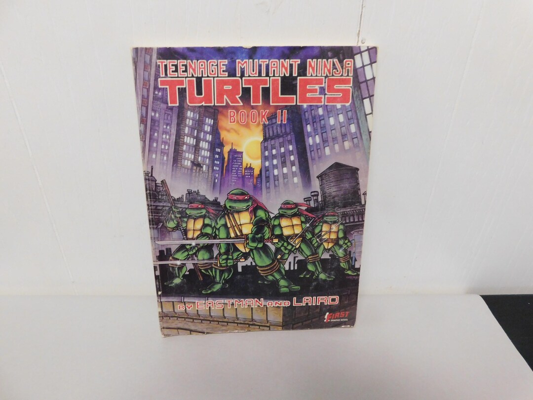 Teenage Mutant Ninja Turtles Book II Eastman and Laird Graphic Novel ...