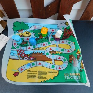 Vintage Tupperware Li'l Tuppers Travels Game With Figures Original Box ...