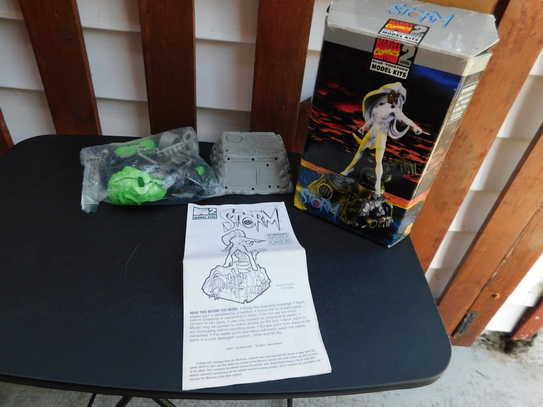 Marvel X-men Storm Plastic Model Kit From Toybiz - Etsy