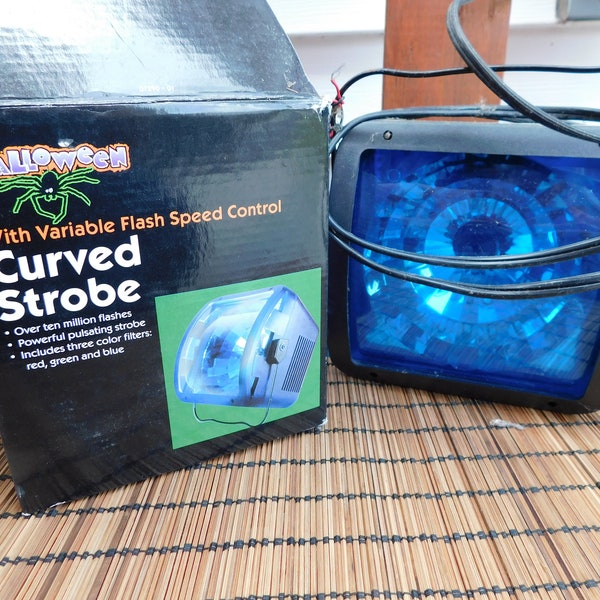 Vintage Strobe Light - Etsy