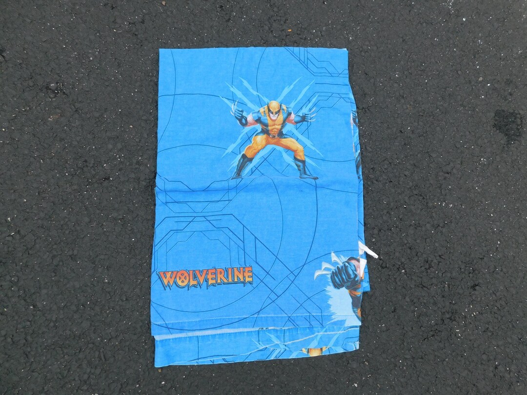 WOLVERINE Flat Sheet Marvel Comics for Sheet or Crafting Fabric - Etsy