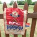 ROYAL BASMATI RICE Burlap Sack Bag Decorative Display Empty Zipper Tote ...