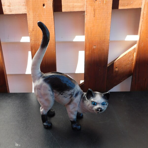 Cast Iron Cat Vintage - Etsy