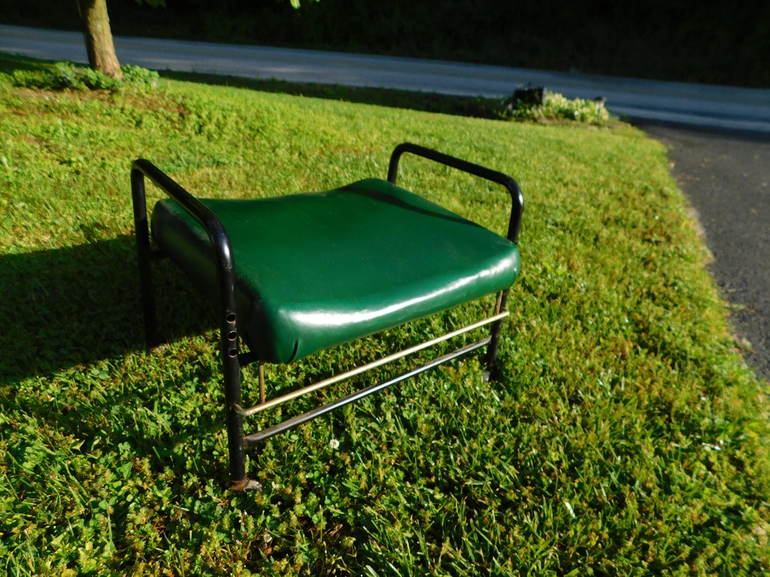 Vintage Pearl Wick Leg Lounger Footstool Ottoman Adjustable - Etsy