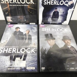 Sherlock BBC TV Series Dvd Box Sets Season 1,2,3 & the Abdominal Bride ...