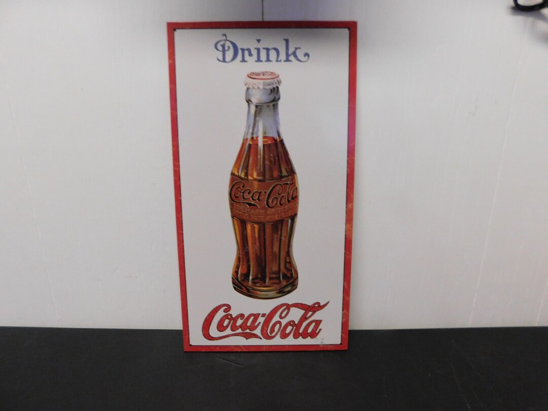 Coca Cola 16X9 Drink Coca Cola Coke Tin Sign Decorative Metal Sign - Etsy
