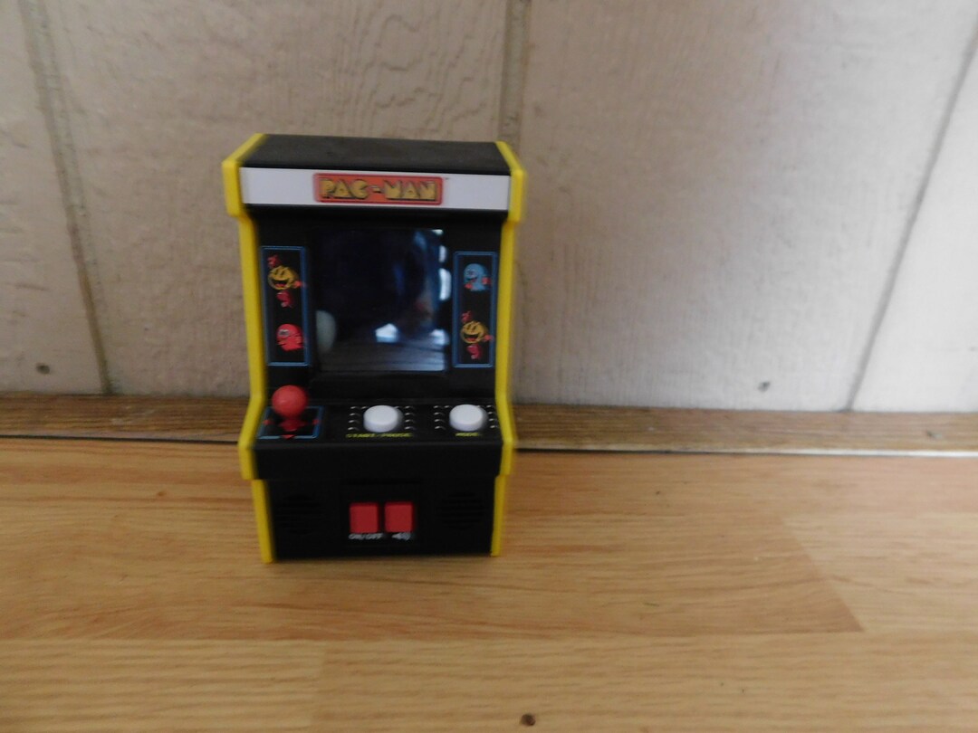 Mini PAC MAN Handheld Arcade Game Bandai Namco Retro Video Machine ...