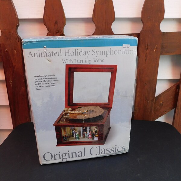 Mr Christmas Music Box - Etsy