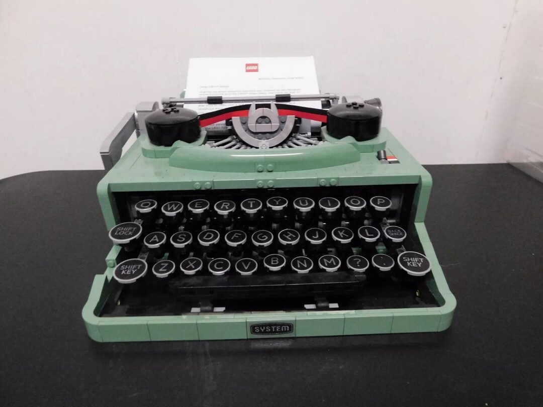 LEGO Ideas: Typewriter (21327) Built Loose - No Box or Instructions ...
