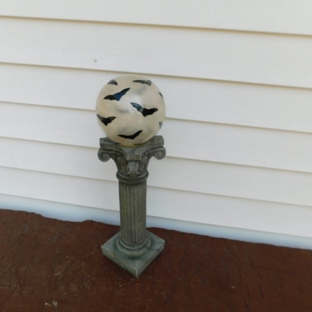 Halloween Bat Pillar Ball Light Decor - Etsy