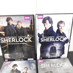 Sherlock BBC TV Series Dvd Box Sets Season 1,2,3 & the Abdominal Bride ...